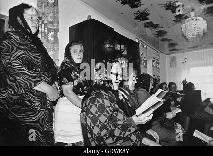 Russian Germans in Kazakhstan Stock Photo - Alamy