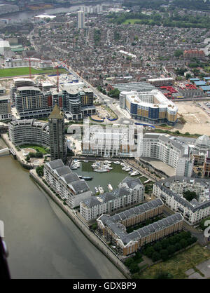 Chelsea Wharf. An aerial view of Chelsea Wharf, London Stock Photo - Alamy