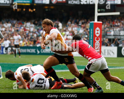 German Rugby national team at Hong Kong Sevens 2016 Stock Photo - Alamy