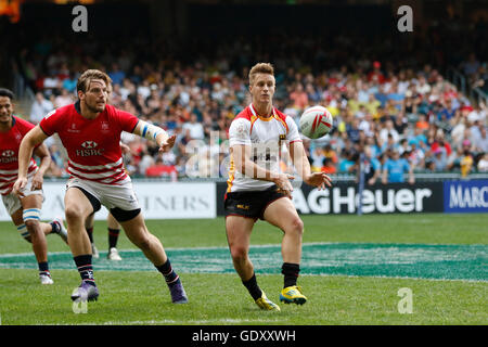 German Rugby national team at Hong Kong Sevens 2016 Stock Photo - Alamy