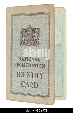 Identity Card for British Citizen, May 1943 Stock Photo: 111862888 - Alamy