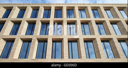Brick facade and window reveal. Turnmill Building, London, United ...