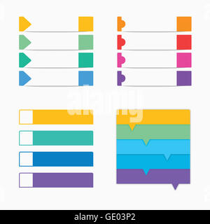 Various colorful labels Stock Photo - Alamy