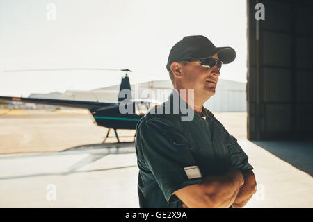 Portrait of a man in uniform Stock Photo - Alamy
