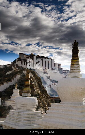 geography / travel, Tibet, Lhasa, buildings, palace of the Dalai Lama ...