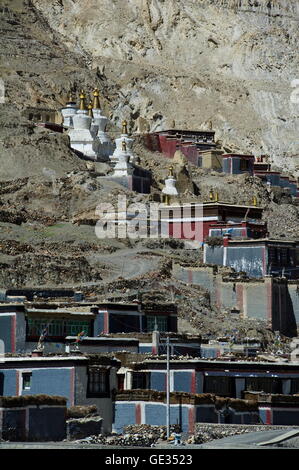 geography / travel, China, Tibet, Sakya, monastery, interior view ...