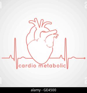 cardio metabolic logo vector Stock Vector Image & Art - Alamy