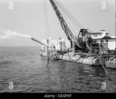 Water intake in Lake Erie for the The Colonel Francis G. Ward Pumping ...