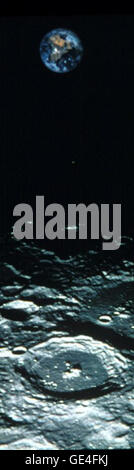 The Clementine mission captured the iconic Earthrise image, showing ...