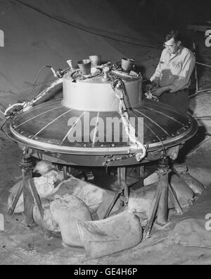 The Retro and Posigrade Package for the Mercury spacecraft, used to de ...