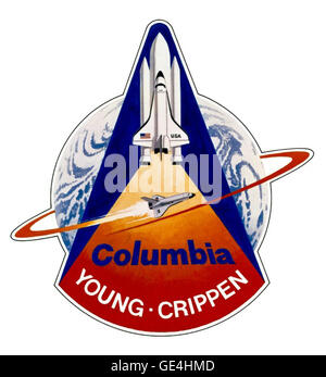 The first launch of the American Space Shuttle, USA 1981 Stock Photo ...
