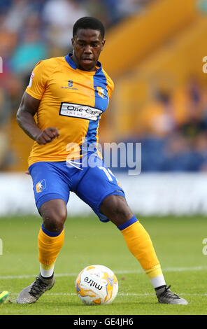 Mansfield Town's Mitchell Rose during the pre-season friendly match at ...