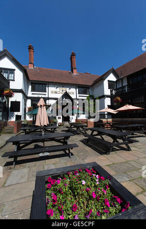 The Bridge Inn hotel, Port Sunlight village Wirral, England Stock Photo ...