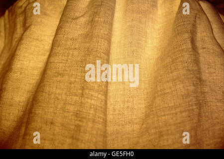 The light behind a white linen cloth Stock Photo - Alamy