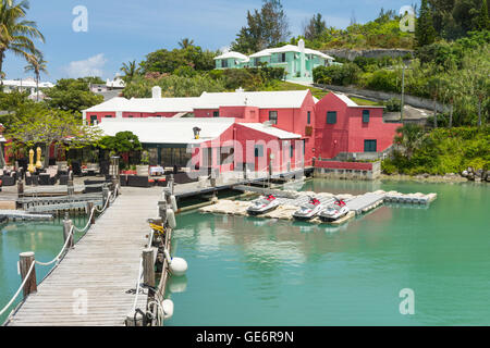The dock at Waterlot Inn, a fine dining steakhouse at the Fairmont ...