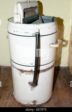 Old antique wash machine Frania, washer appliance made in Poland ...