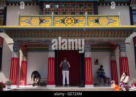 Paris, France, Tibetan Buddhist Temple, Kagyu-Dzong in Bois de ...