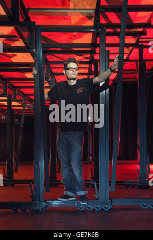 portraits of brighton theater and stage technicians backstage amongst ...
