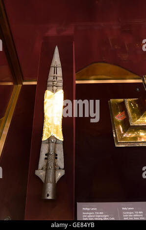 The Holy Lance in the treasury of Hofburg Stock Photo - Alamy