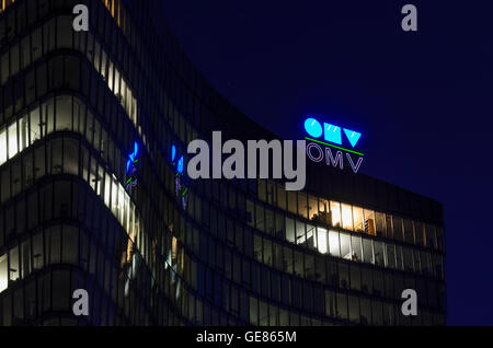 Wien, Vienna: Headquarters of OMV, Austria, Wien, 02 Stock Photo - Alamy