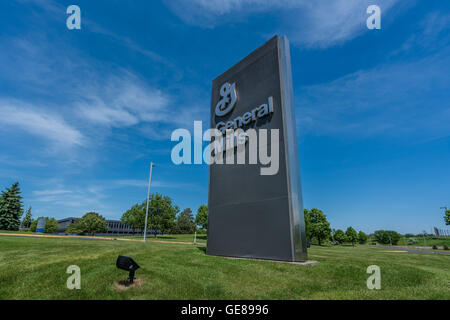 General Mills Corporate Headquarters Sign Stock Photo - Alamy