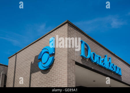 Donaldson Corporate Headquarters Sign - Bloomington, Minnesota Stock ...