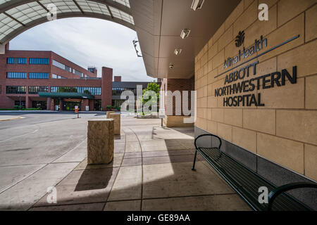 Abbott Northwestern Hospital - Minneapolis Entrance Stock Photo - Alamy