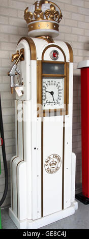 A gas pump is shown at a station in Montreal on April 12, 2017. THE ...