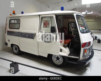 The Peugeot Croix-Rouge is a vehicle used by the Red Cross in Paris for ...