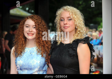Hannah Jayne Thorp (left) and Seren Hawkes at the Swallows and Amazons ...