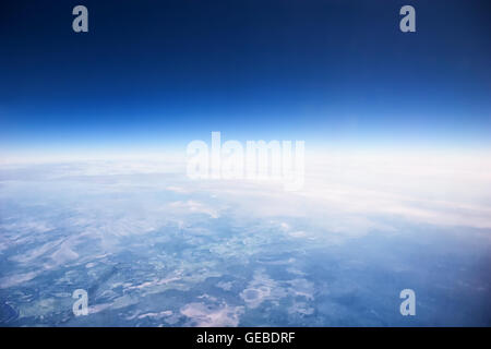 Heavenly views from the plane window Stock Photo - Alamy