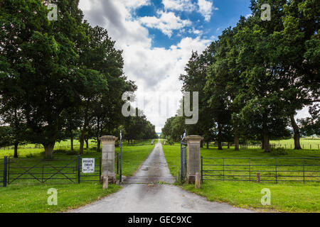 Linley Hall, near More, Lydham, Shropshire, UK Stock Photo - Alamy