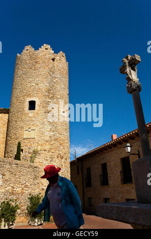 Costa Brava, Baix Ampurdan, Catalonia, Spain; where the mountain ...