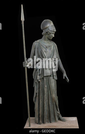 Standing figure of Athena Stock Photo - Alamy