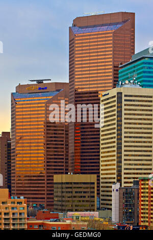 geography / travel, Canada, Alberta, Calgary, Looking up from the ...