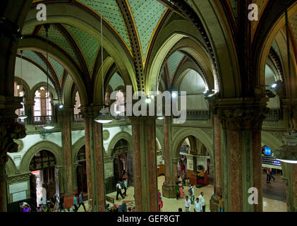 The image of Interior of CST station building or VT station, Mumbai ...