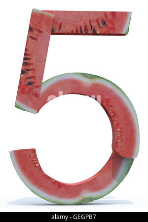 Summer sale watermelon background. Illustration Stock Photo - Alamy