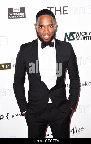 Nathan Hector attending the premiere of The Intent held at the ...