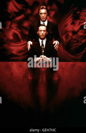 keanu reeves, al pacino, the devil's advocate, 1997 Stock Photo - Alamy