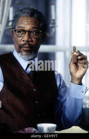 CHAIN REACTION, Morgan Freeman, 1996, cigar Stock Photo - Alamy