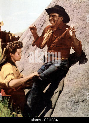 Nancy Gates & Randolph Scott Film Comanche Station (USA 1960 ...