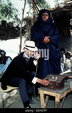 RAYMOND BURR, ROBIN ELLIS, THE CURSE OF KING TUT'S TOMB, 1980 Stock ...
