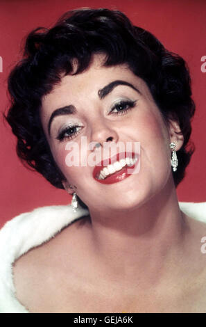 Portrait of Elizabeth Taylor Stock Photo - Alamy
