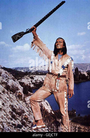 WINNETOU UND SHATTERHAND IM TAL DER TOTEN / D/I/Yug/ 1968 / Harald ...