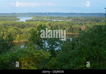 pine bend bluffs overlooking mississippi river in inver grove heights ...