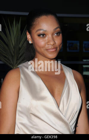 HOLLYWOOD, CA - JULY 25: Bria Murphy attends the premiere of Cinedigm's ...