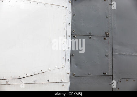 Aircraft metal cladding Stock Photo - Alamy