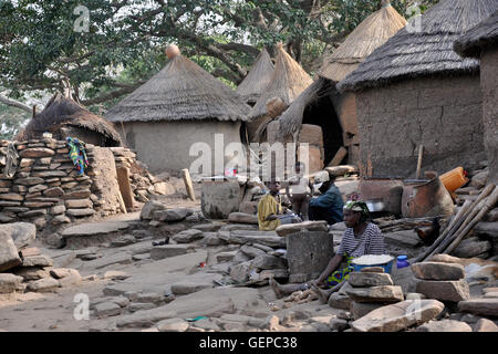 Benin, Taneka village Stock Photo - Alamy