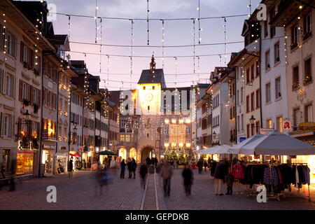 Town shopping precinct Waldshut southern Germany Stock Photo - Alamy