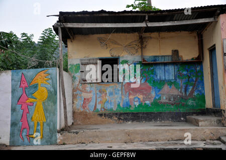 Togo, Notse, traditional house Stock Photo - Alamy